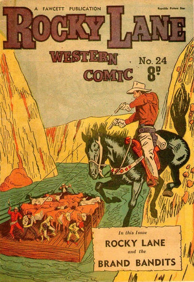 Rocky Lane Western Comic #24 - CovrPrice