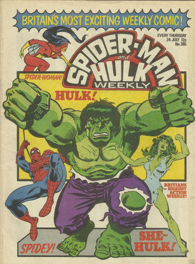 Spider-Man and Hulk Weekly #385 - CovrPrice