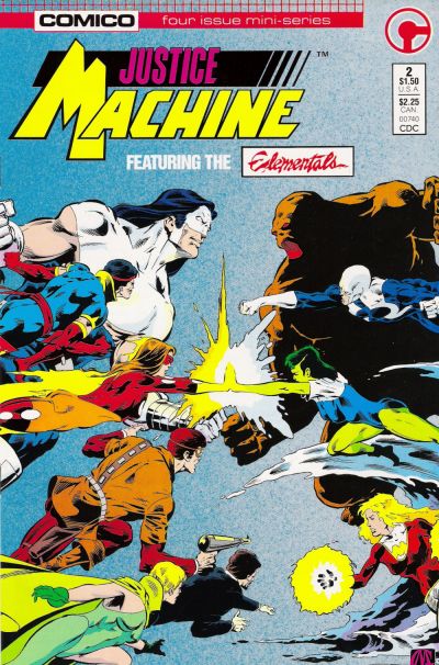 Justice Machine Featuring The Elementals #2 - CovrPrice