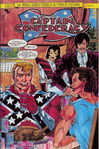 Captain Confederacy #4 - CovrPrice