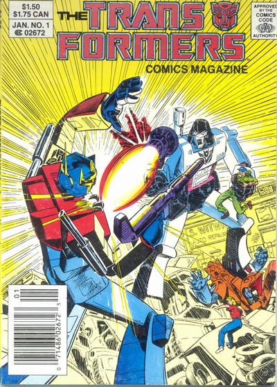 The Transformers Comics Magazine Vol.1 #1 - CovrPrice