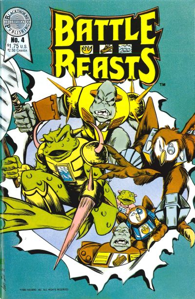 Battle Beasts #4 - CovrPrice