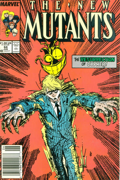 The New Mutants Vol.1 #64 - Newsstand Edition Variant - CovrPrice