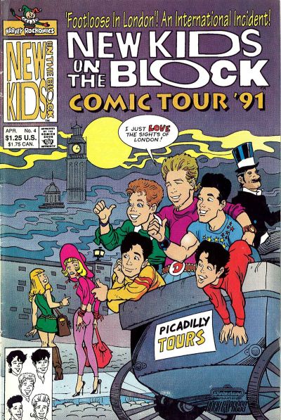 New Kids on the Block Comics Tour ’90/91 #4 - CovrPrice