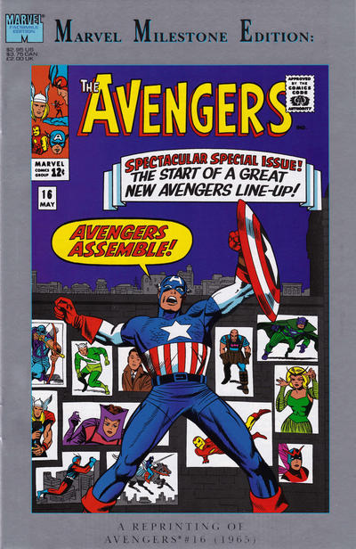 Marvel Milestone Edition: The Avengers #16 - CovrPrice