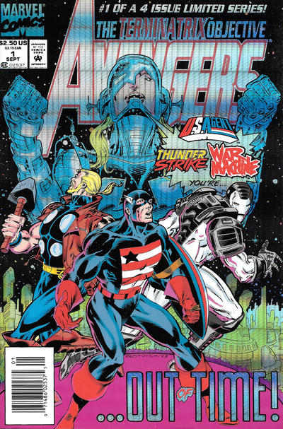 Avengers: The Terminatrix Objective Vol.1 #1 - Newsstand - CovrPrice