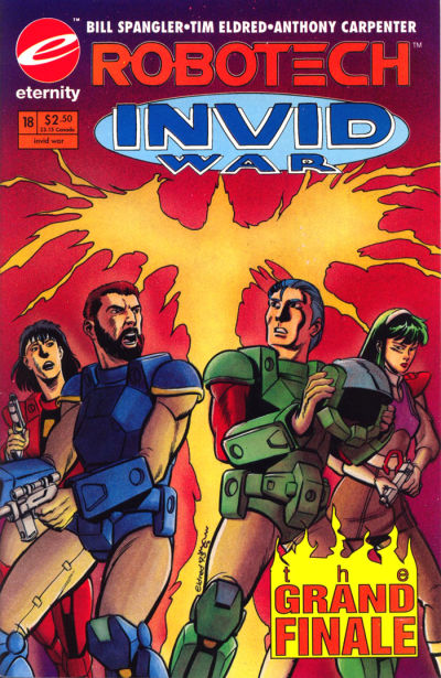 Robotech Invid War Vol.1 #18 - CovrPrice