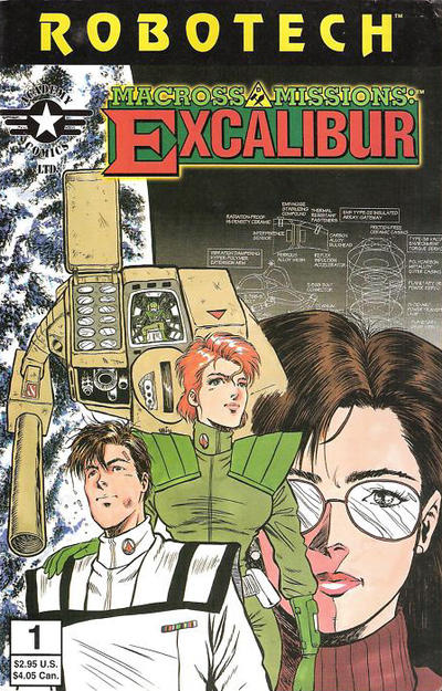 Robotech: Macross Missions: Excalibur #1 - CovrPrice