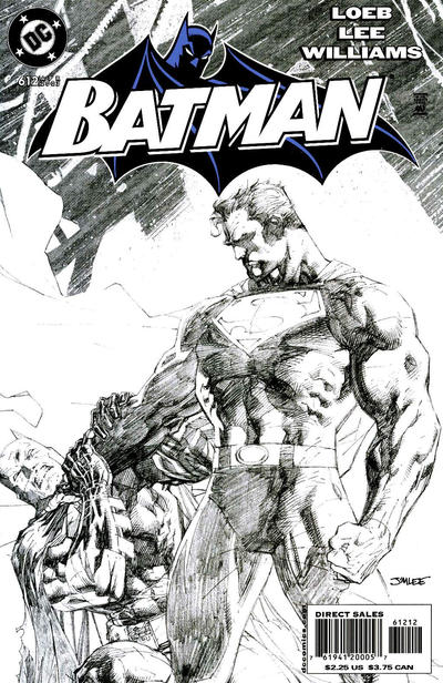 Batman #612 - Jim Lee - 2nd Print - Sketch - CovrPrice