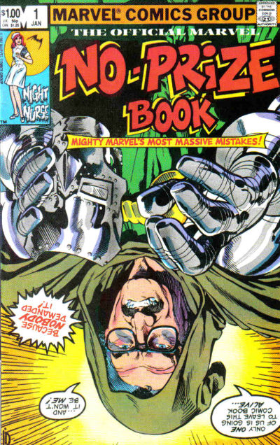 The Marvel No-Prize Book #1 - CovrPrice