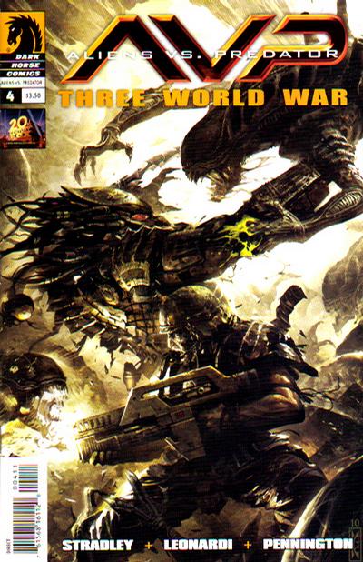Aliens vs. Predator: Three World War #4 - CovrPrice