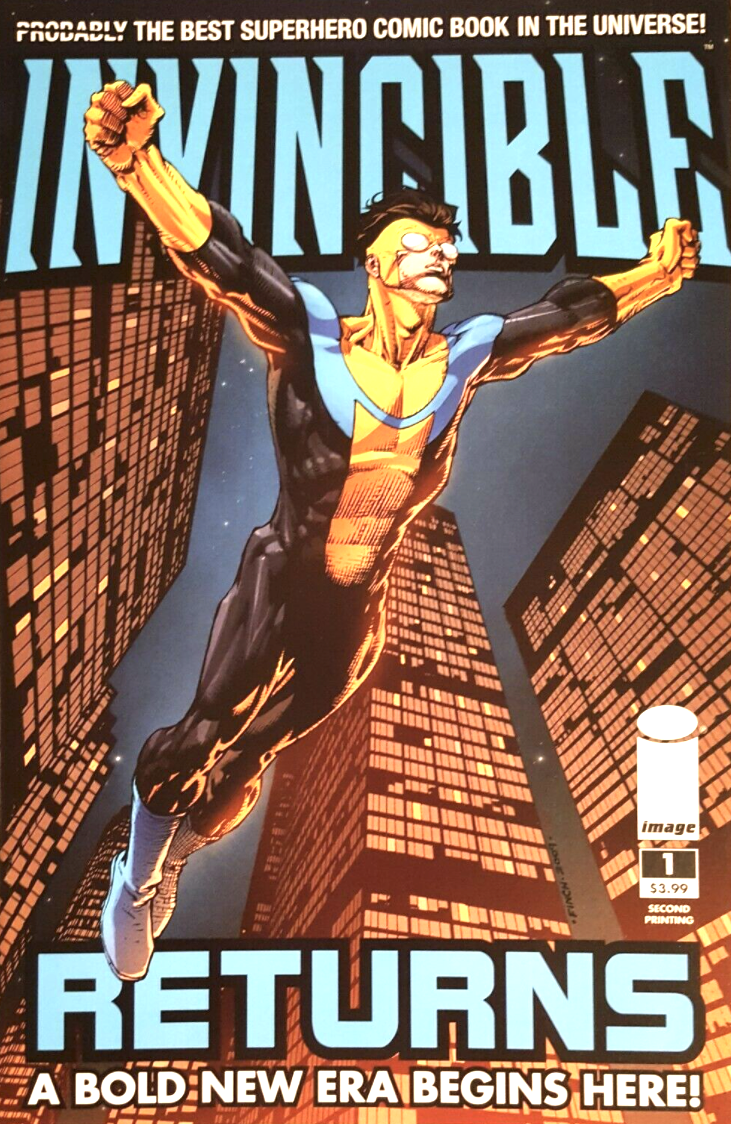 Invincible Returns #1 - David Finch - 2nd Print - CovrPrice