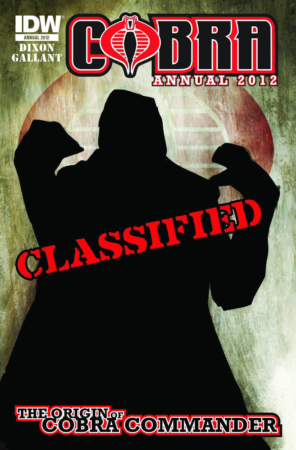 Cobra Annual 2012: The Origin of Cobra Commander - Cover RI Variant ...