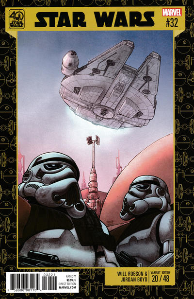 Star Wars #32 - ‘Star Wars 40th Anniversary’ Variant - CovrPrice
