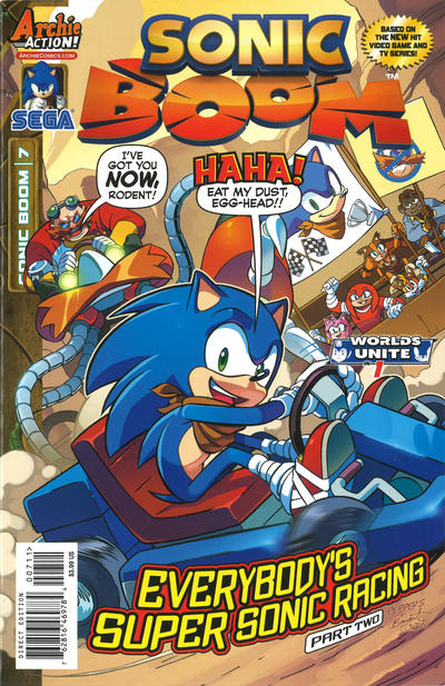 Sonic Boom #7 - Jamal Peppers - Regular - CovrPrice