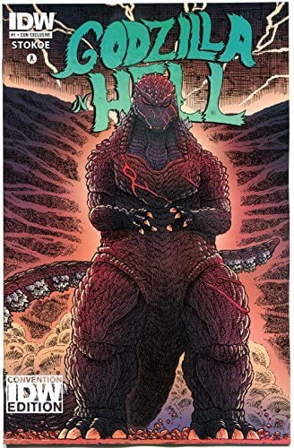 Godzilla: In Hell #1 - Cover RE-A - 2015 SDCC Exclusive James Stokoe ...