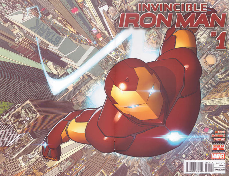 Invincible Iron Man #1 - David Marquez - Regular - CovrPrice
