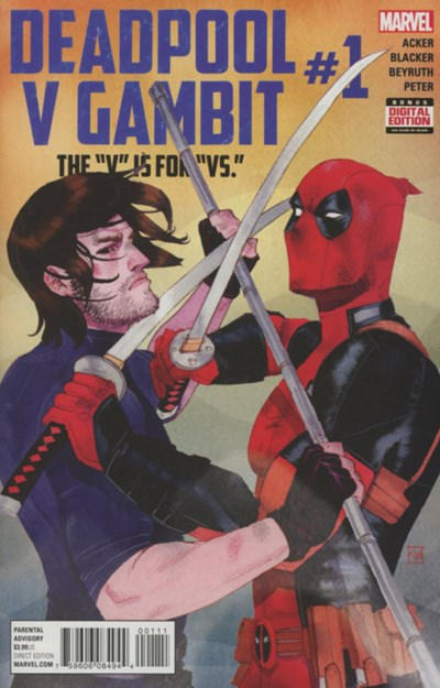 Deadpool v Gambit #1 - CovrPrice