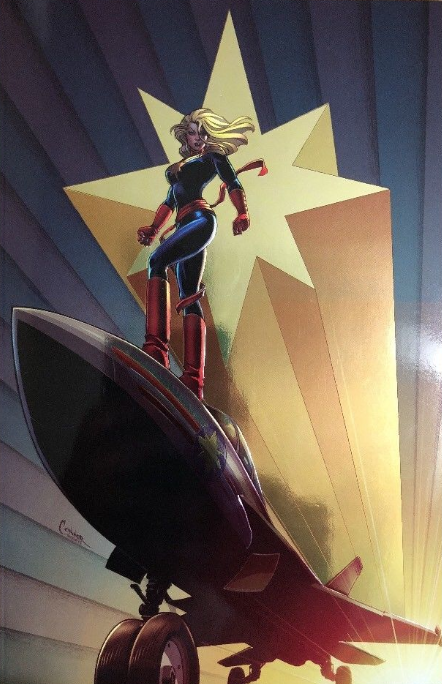 Captain Marvel #14 - Amanda Connor - Italian Foil - CovrPrice