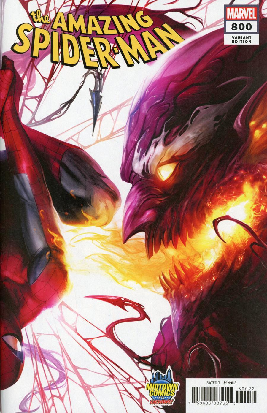 Amazing Spider-Man #800 - Francesco Mattina & Will Sliney - Midtown ...