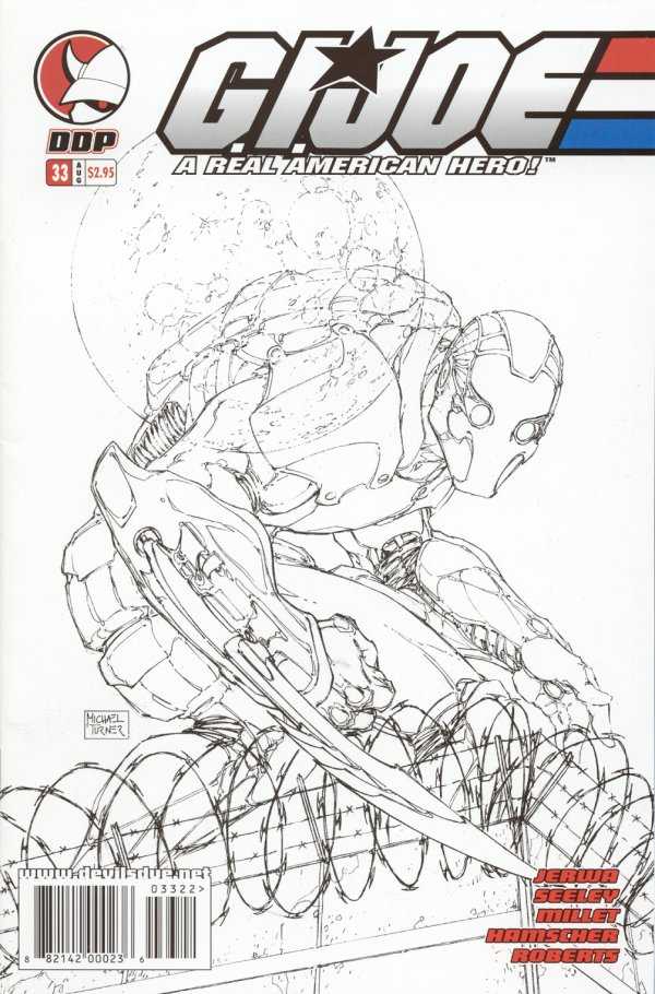 G.I. Joe Vol.1 #33 - B&W Variant - CovrPrice