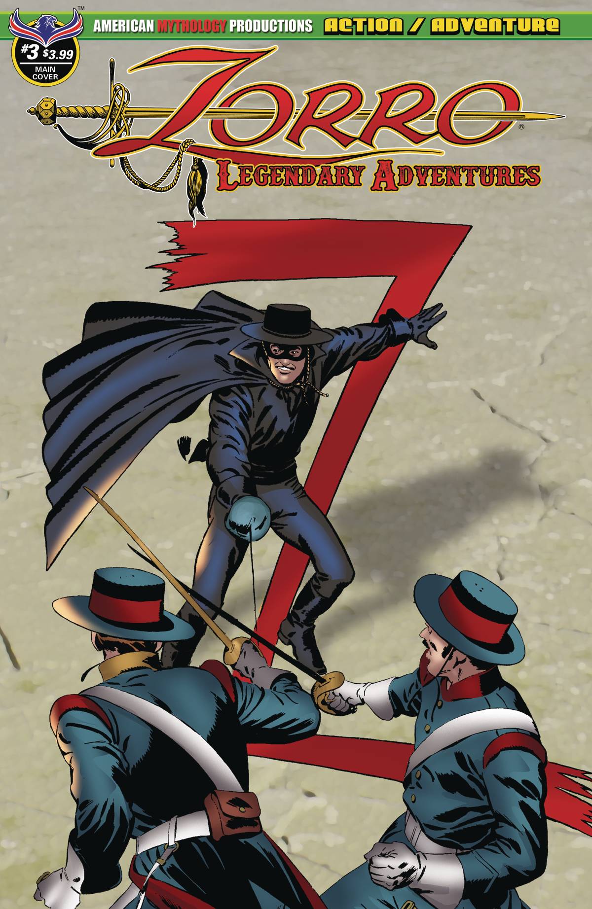 Zorro Legendary Adventures #3 - Main Cvr - CovrPrice