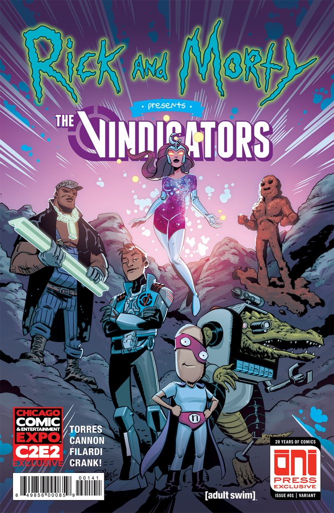 Rick and Morty Presents: The Vindicators #1 - C2E2 - CovrPrice