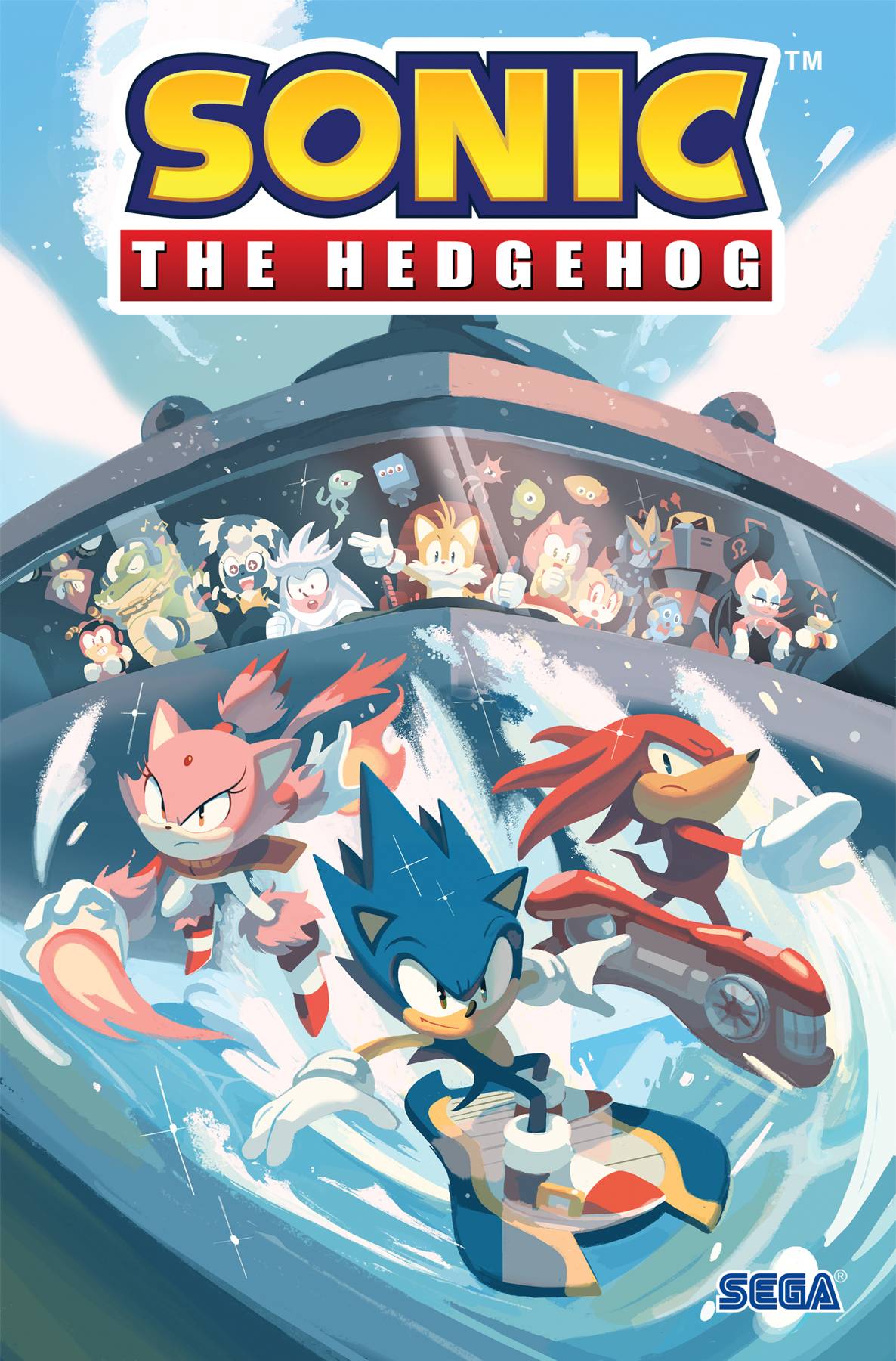 Sonic The Hedgehog Volume 1: Fallout! #3 - Battle For Angel Island ...