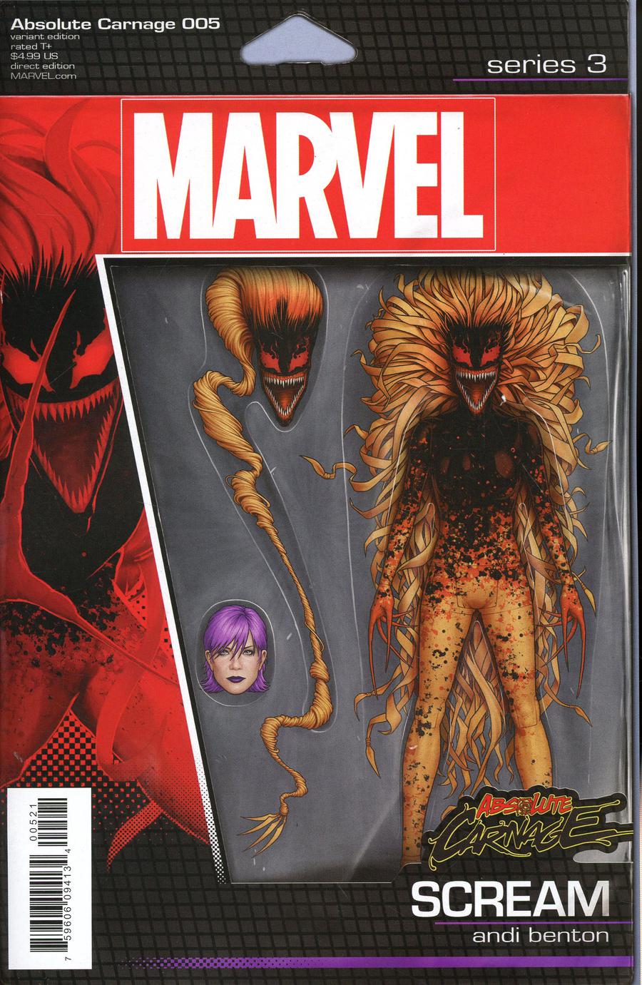 Absolute Carnage #5 - Christopher Action Figure Var Ac - CovrPrice