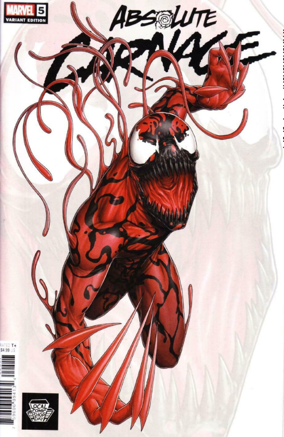 Absolute Carnage #5 - LCSD Exclusive - CovrPrice