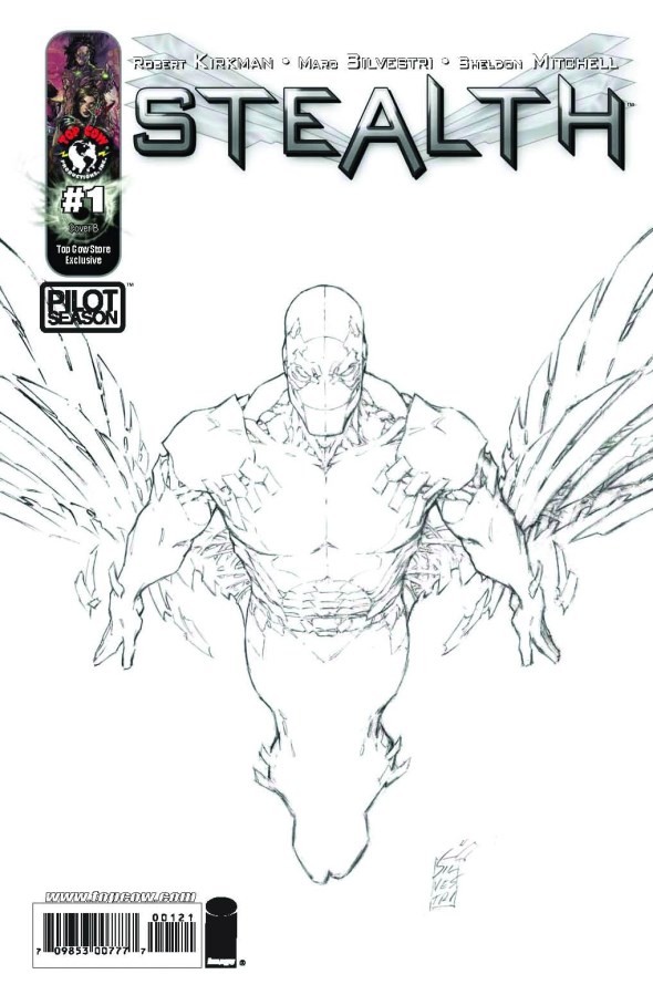 Pilot Season: Stealth #1 - Top Cow Store Sketch Variant - CovrPrice