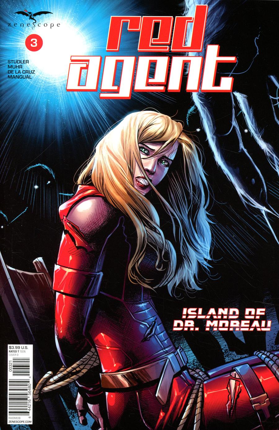 Red Agent: Island of Dr Moreau #3 - Martin Coccolo - CovrPrice