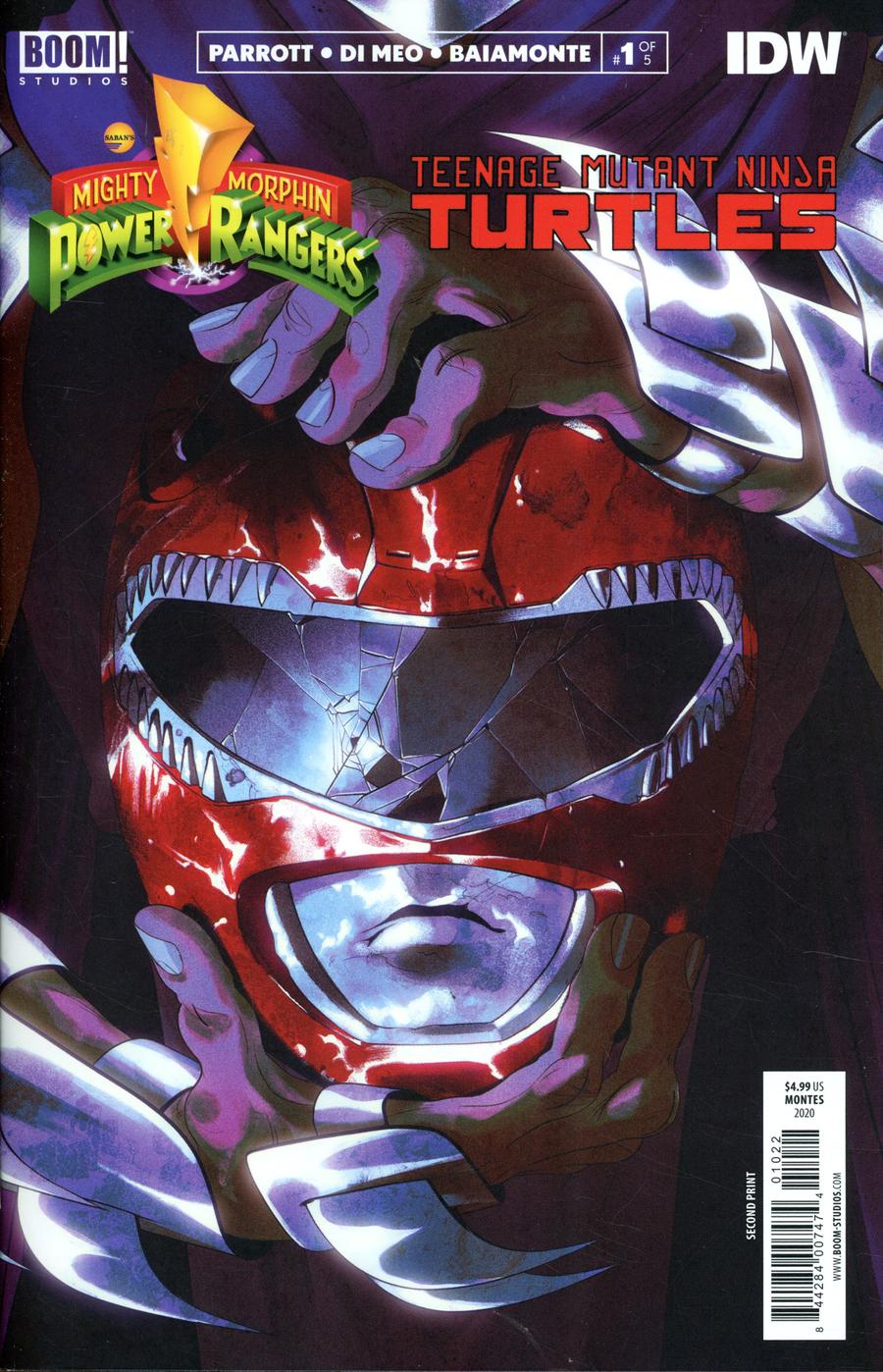 Mighty Morphin Power Rangers Teenage Mutant Ninja Turtles #1 - Goni ...