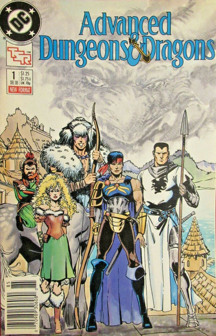 Advanced Dungeons & Dragons Comic Book #1 - Newsstand - CovrPrice
