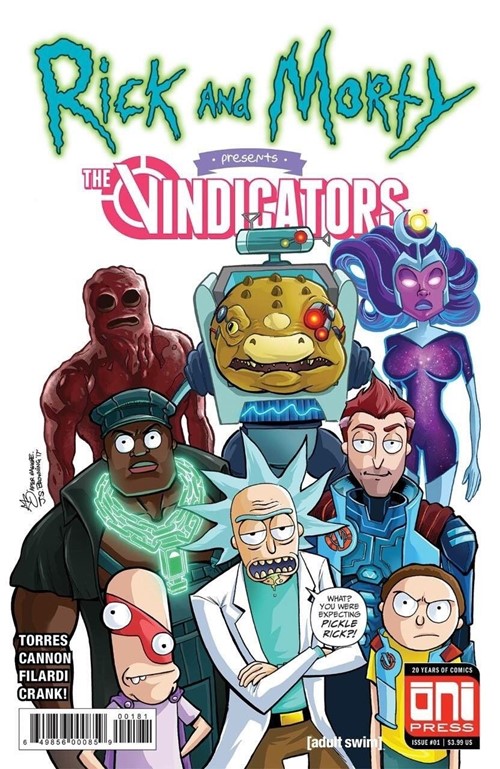 Rick and Morty Presents: The Vindicators #1 - Nerd Store/ Brain Trust ...