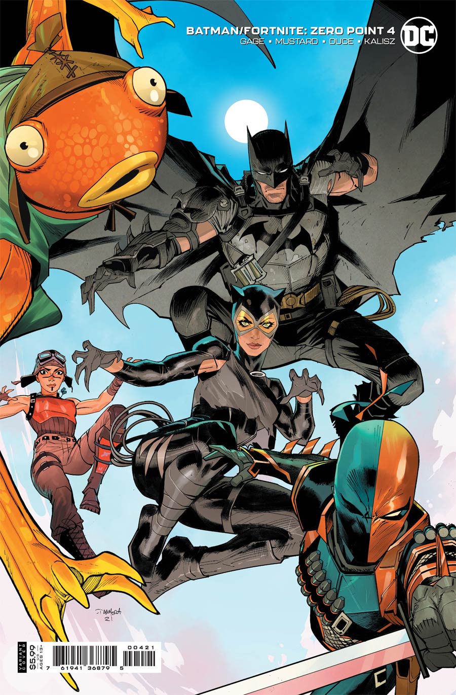 Batman Fortnite Zero Point #4 - Dan Mora - CovrPrice