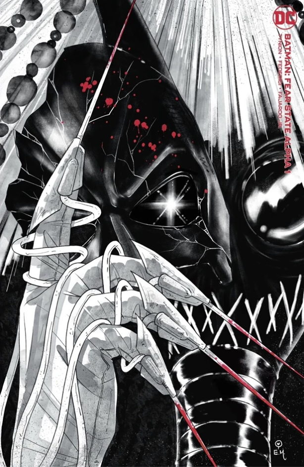 Batman: Fear State Alpha #1 - Megan Hutchison-Cates - B&W Minimal ...