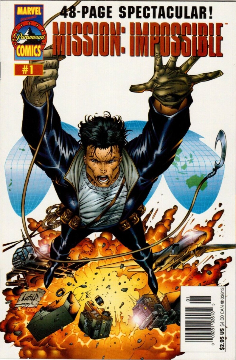 Mission: Impossible #1 - Rob Liefeld - Newsstand - Recalled - CovrPrice
