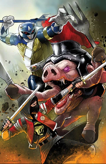 Mighty Morphin Power Rangers Teenage Mutant Ninja Turtles #1 - Diego ...