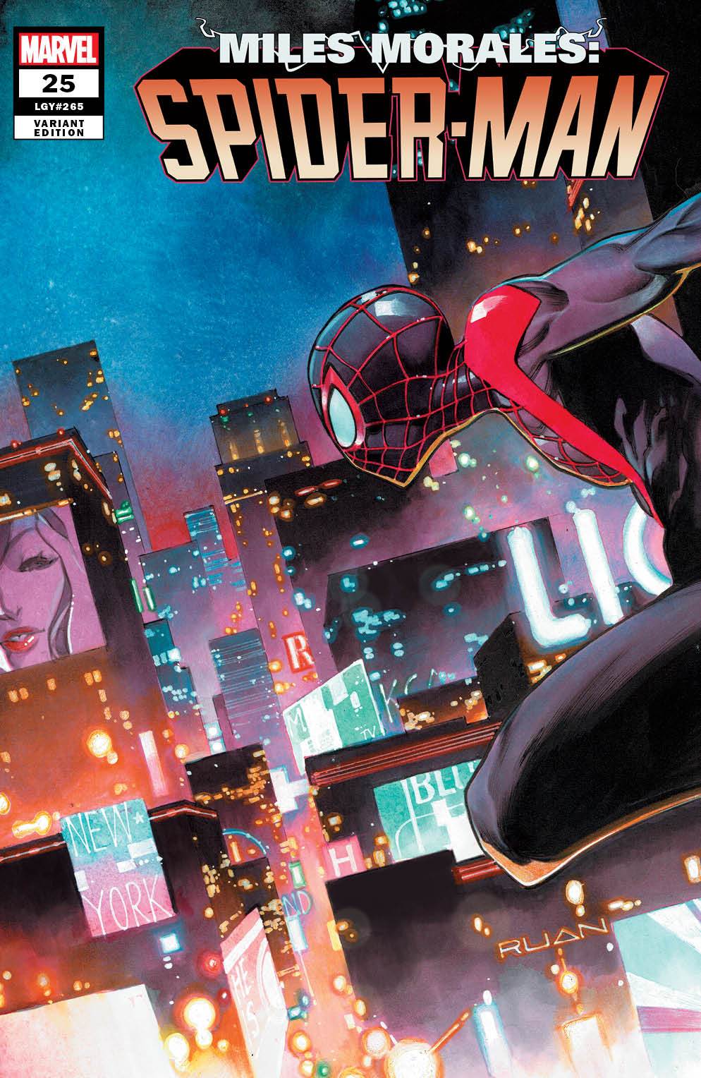 Miles Morales: Spider-Man #25 - Dike Ruan - Black Cape Exclusive ...