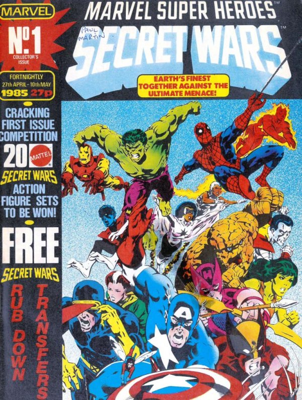 Secret Wars #1 - CovrPrice