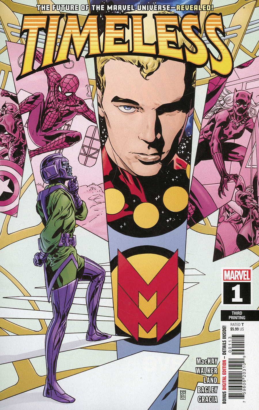 Timeless #1 - Mark Buckingham - 3rd Print - CovrPrice