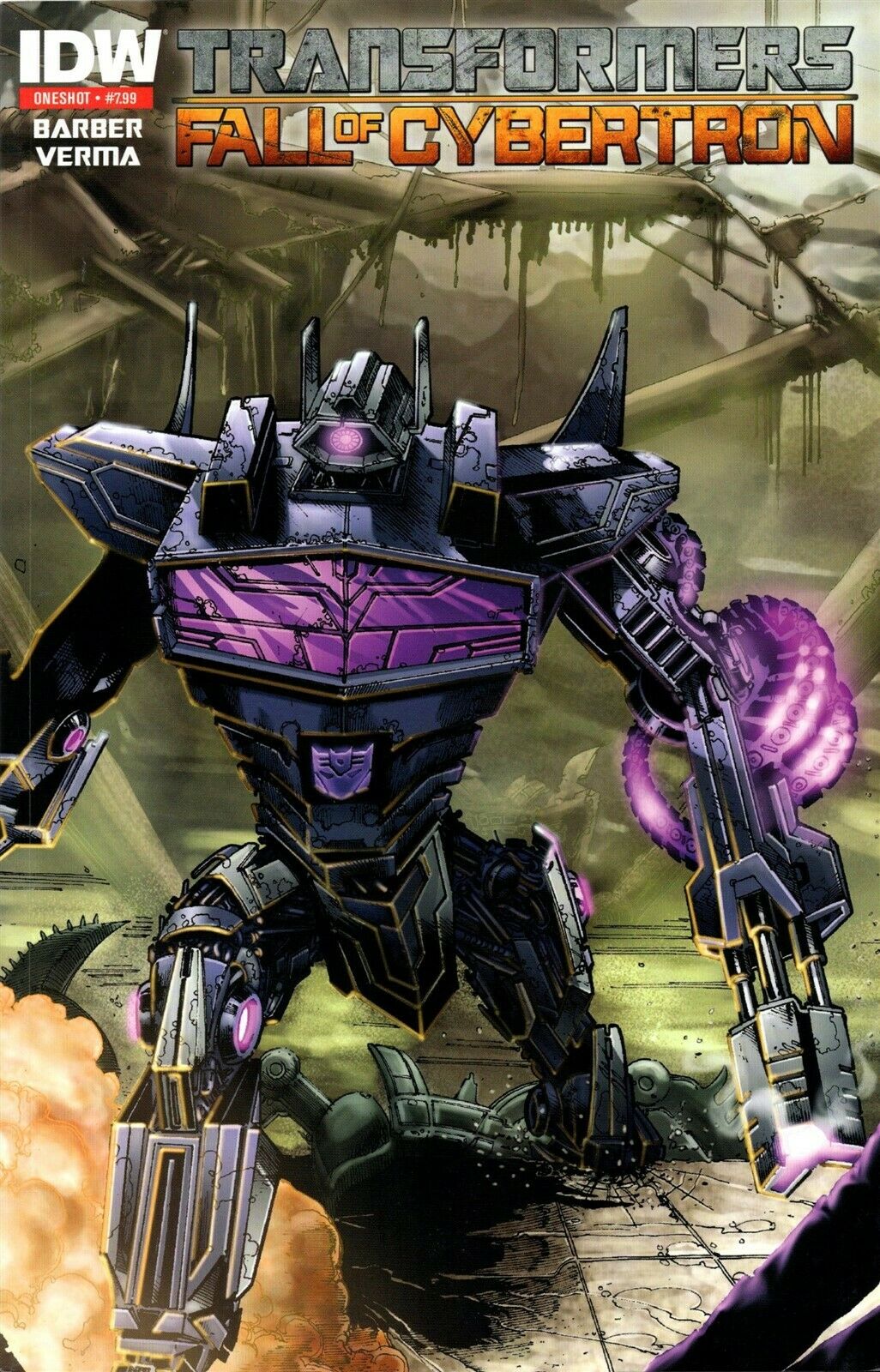 Transformers: Fall of Cybertron #1 - 2nd Print - CovrPrice