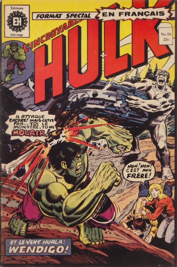 The Incredible Hulk #180 - French Canadian Edition - CovrPrice