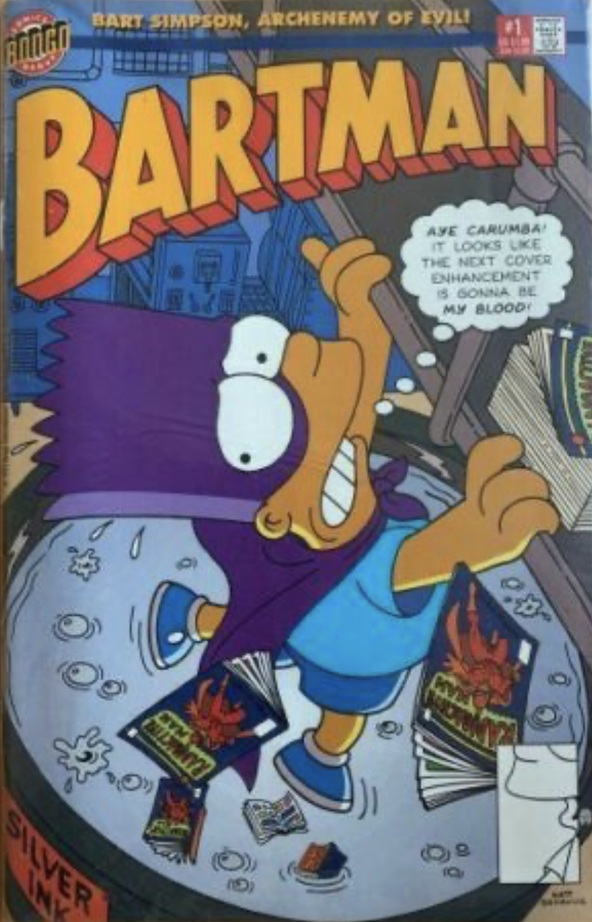 Bartman #1 - Bart Code - $1.95 Price - CovrPrice