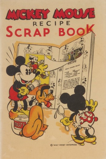 Mickey Mouse Recipe Scrapbook - CovrPrice