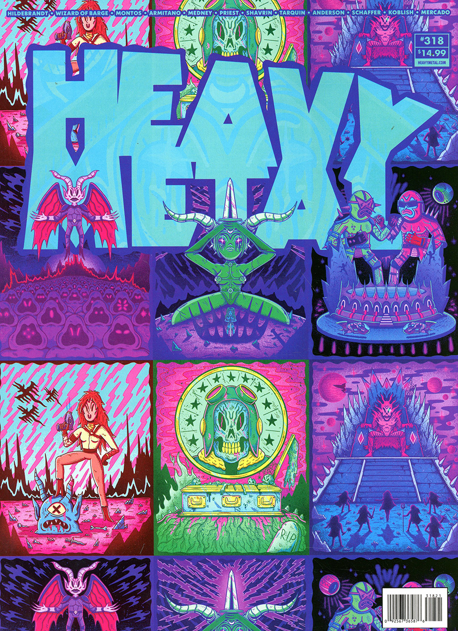 Heavy Metal Magazine #318 - Wizard Of Barge - CovrPrice