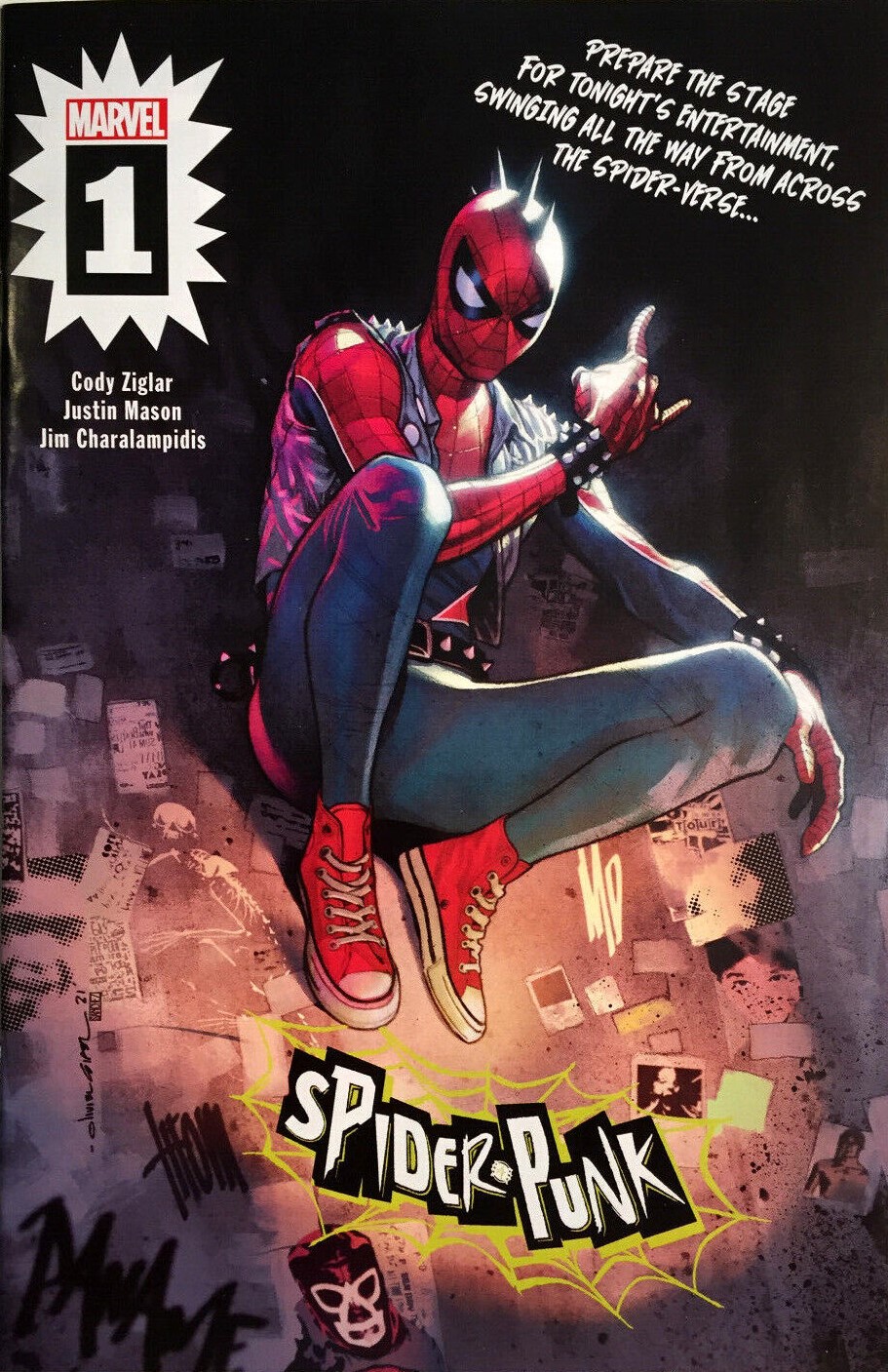 Spider-Punk #1 - Olivier Coipel - Walmart Exclusive - CovrPrice