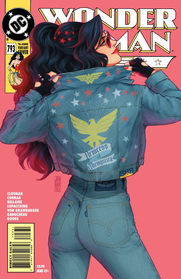 Wonder Woman #793 - Jen Bartel - ’90s Cover Month - CovrPrice