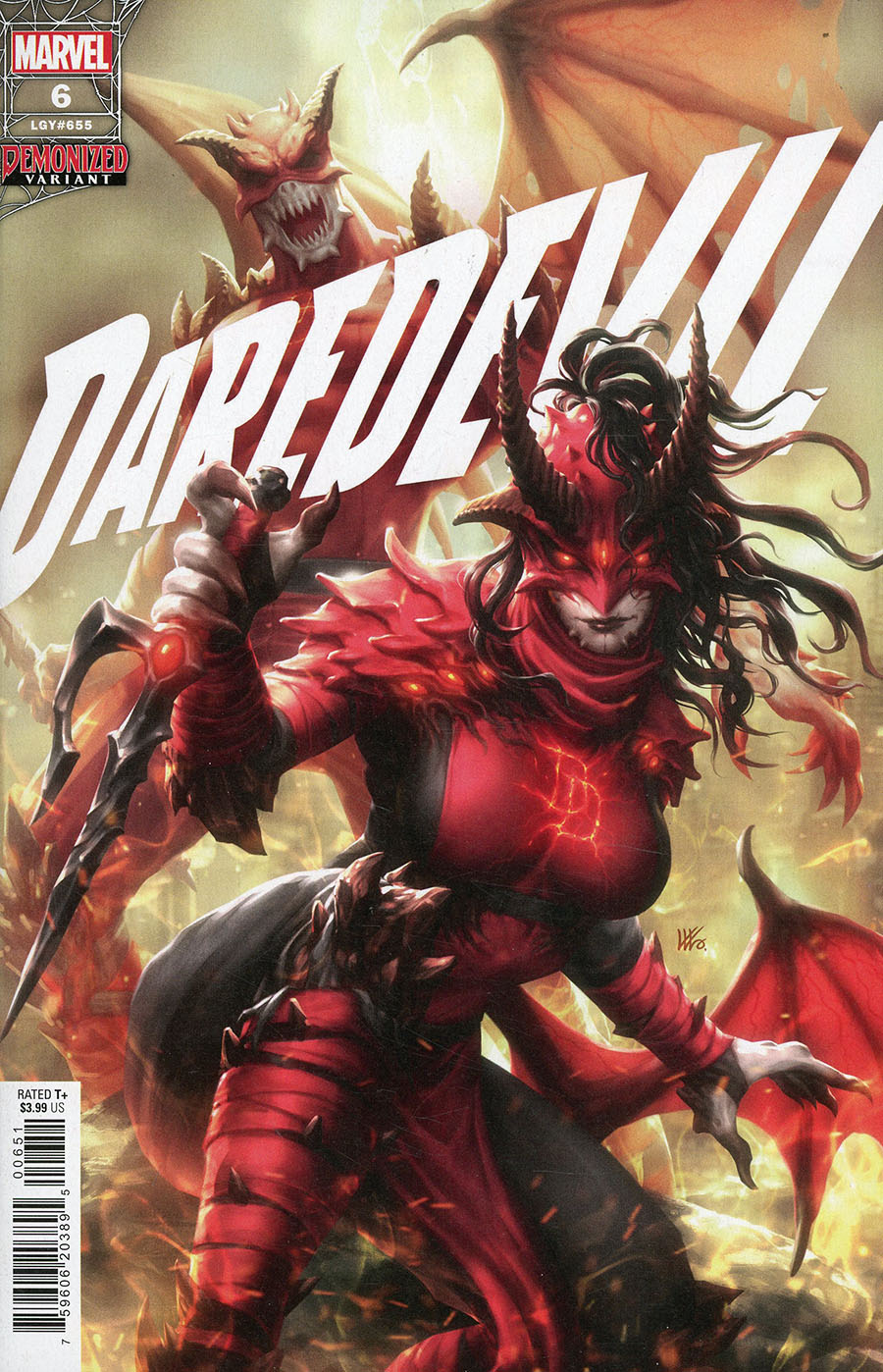 Daredevil #6 - Kendrick Kunkka Lim - Demonized - CovrPrice